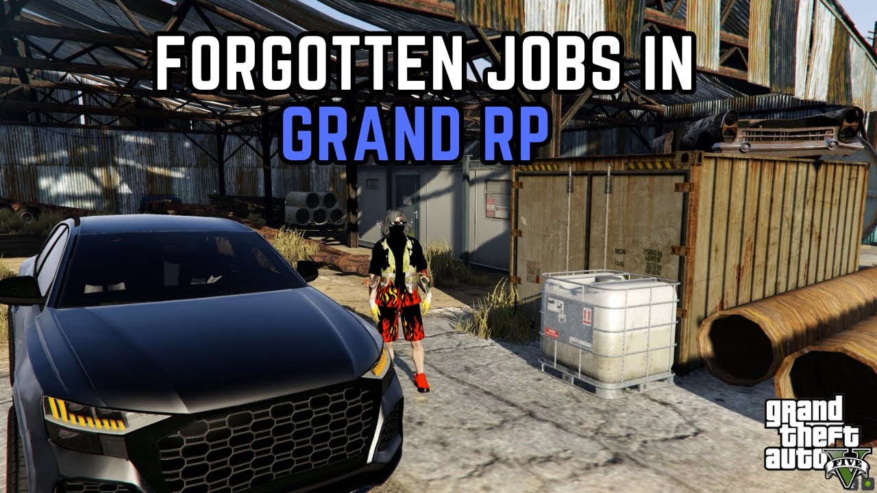 Forgotten jobs in Grand RP | HINDI | MR.WINGS - YouTube