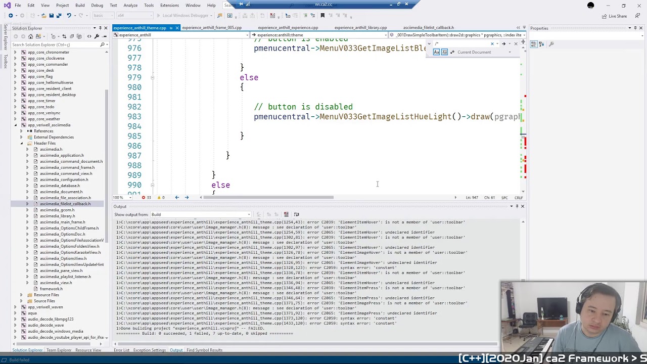 🌌🌍 [C++] ca2 Framework : Core Apps : Windows - YouTube