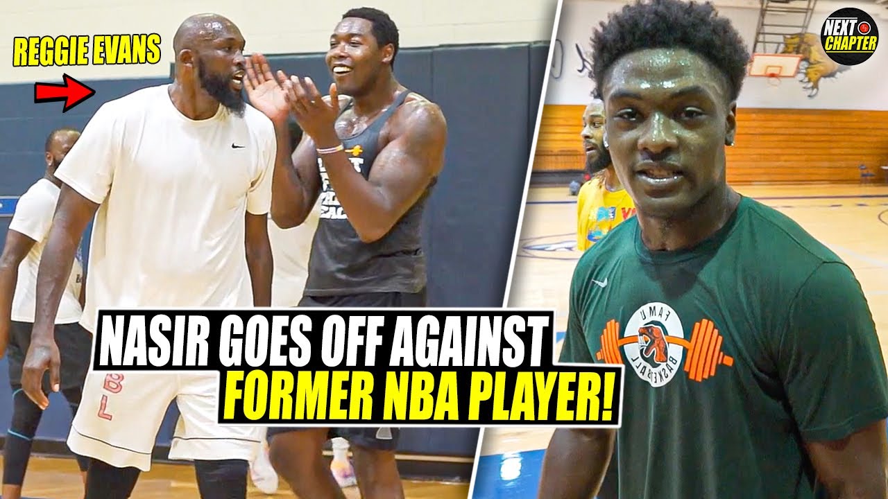 Nasir Gets Into A HEATED Exchange With A Former NBA Player & Then Goes ...