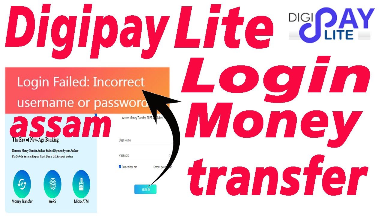 Digipay Lite Login Problem / CSC Digipay Lite Full training _ Digipay ...