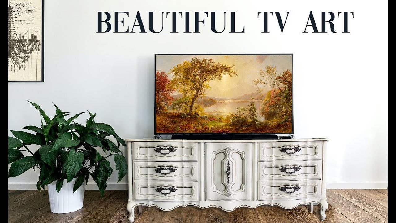 Fall TV Art | Turn Your TV into a Painting | Autumn 2022 TV Art - YouTube