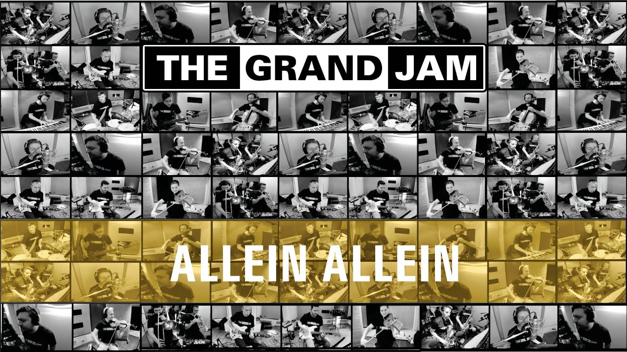 The Grand Jam - Allein Allein - Polarkreis 18 - Play Along - YouTube