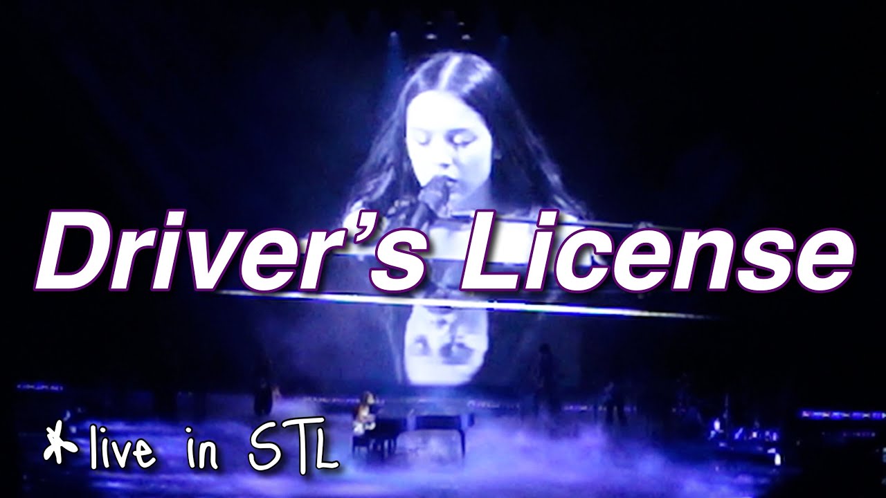 Nicole Sings: Driver's License | GUTS World Tour St. Louis | Olivia ...
