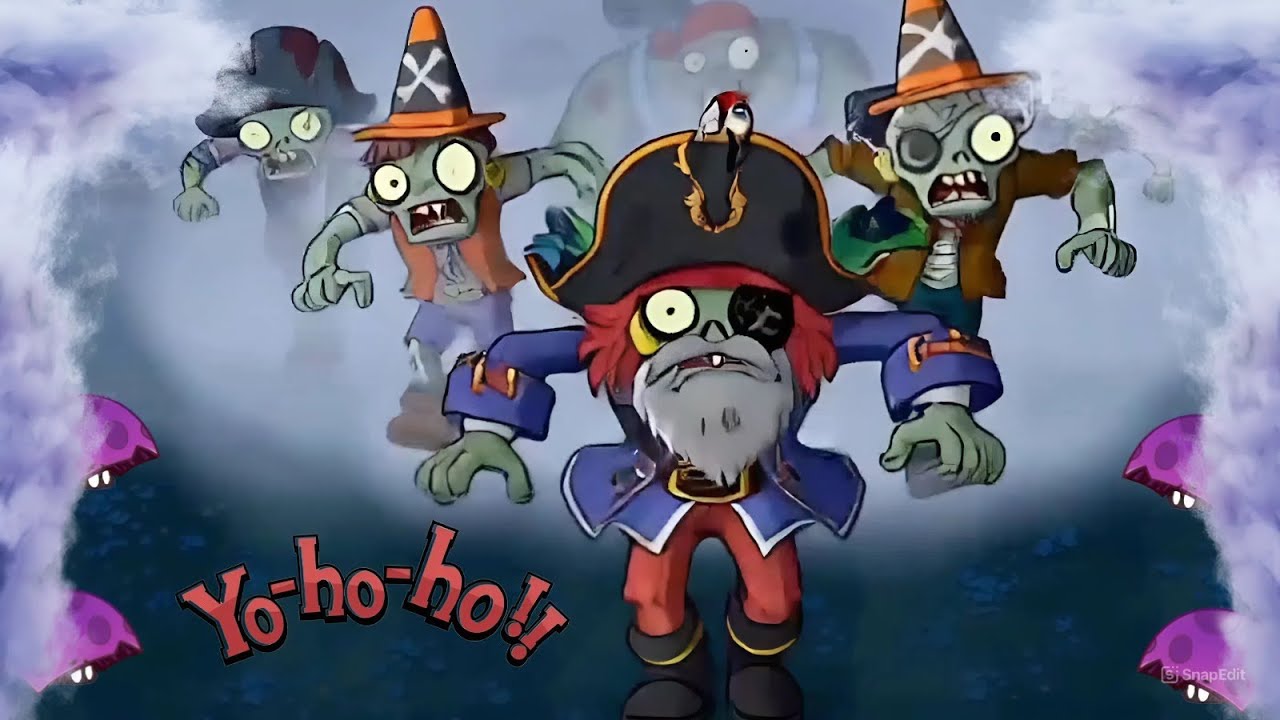 PVZ Animation boarding zombies (Original) (Plants vs. Zombies animation ...