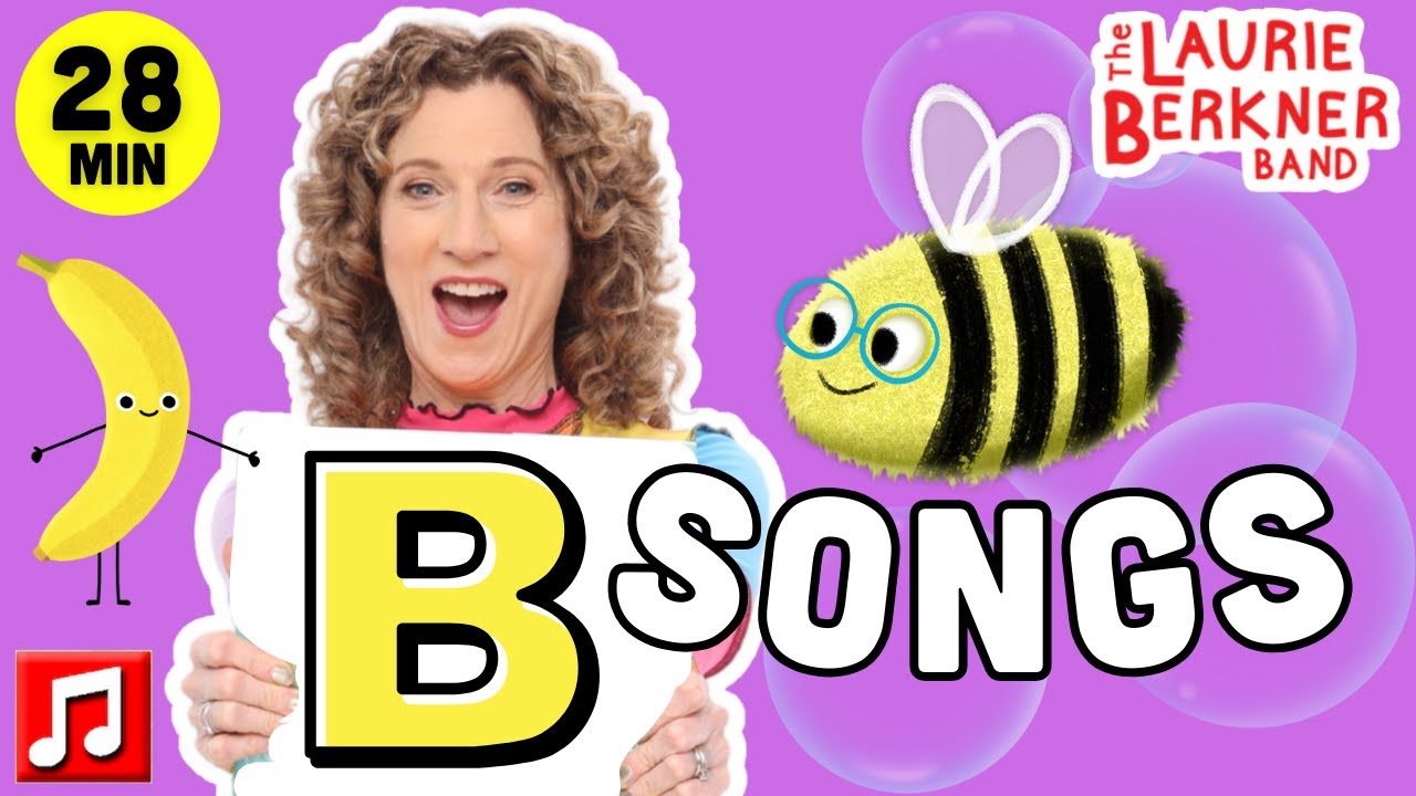 28 mins - Songs With Letter "B" | Alphabet Songs for Kids | Learn ...