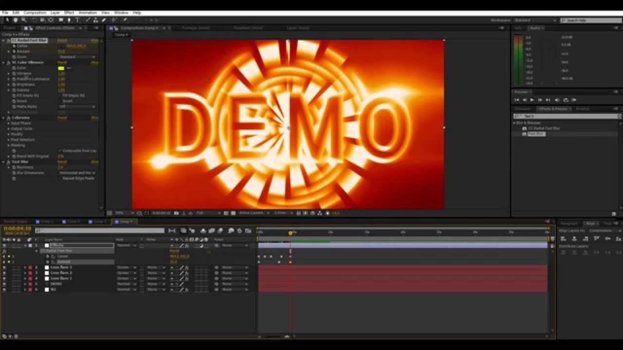ULearn FX-Epic Intro in After Effects - YouTube