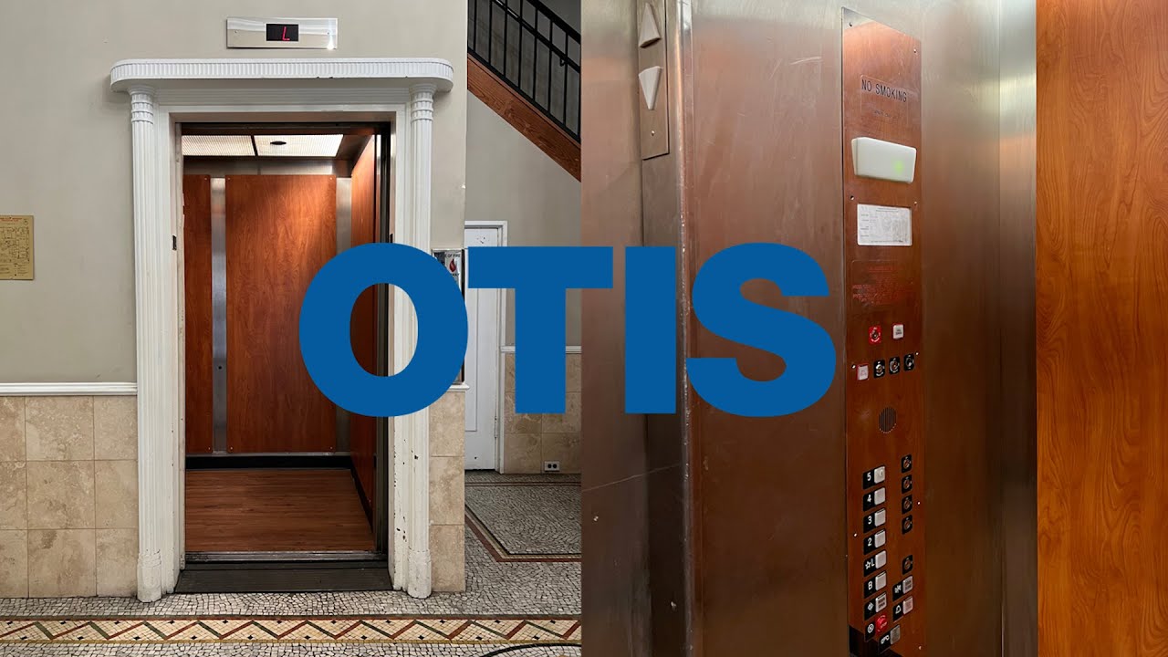 Low COP! Old OTIS Traction Elevator - The Elks Building - Stockton, CA ...