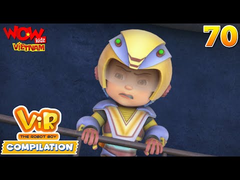 Vir The Robot Boy | Compilation 70 | Hoạt Hình Siêu Nhân Hay Nhất | Wow ...