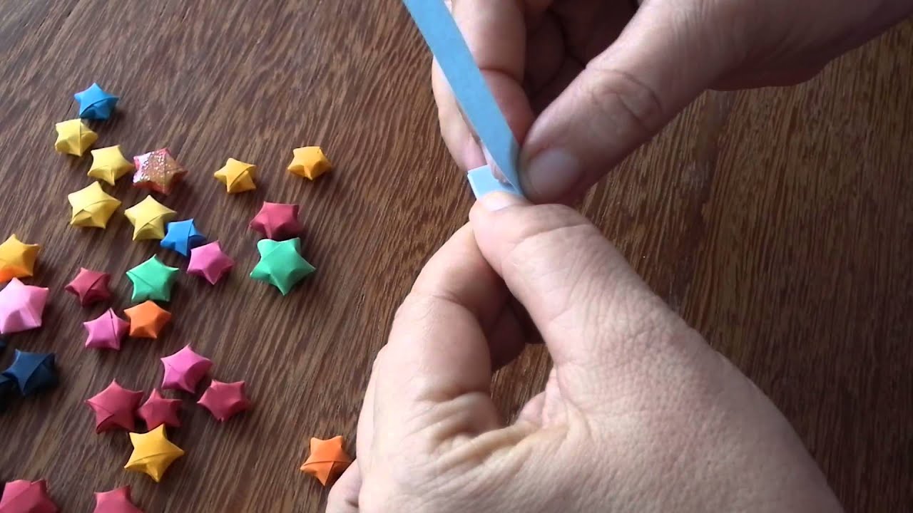Como Fazer Estrela De Origami