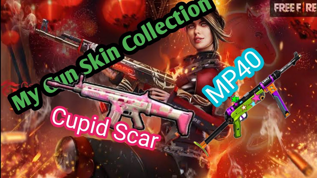 FREE FIRE MY ALL GUN SKIN COLLECTION VIDEO .PART2 - YouTube