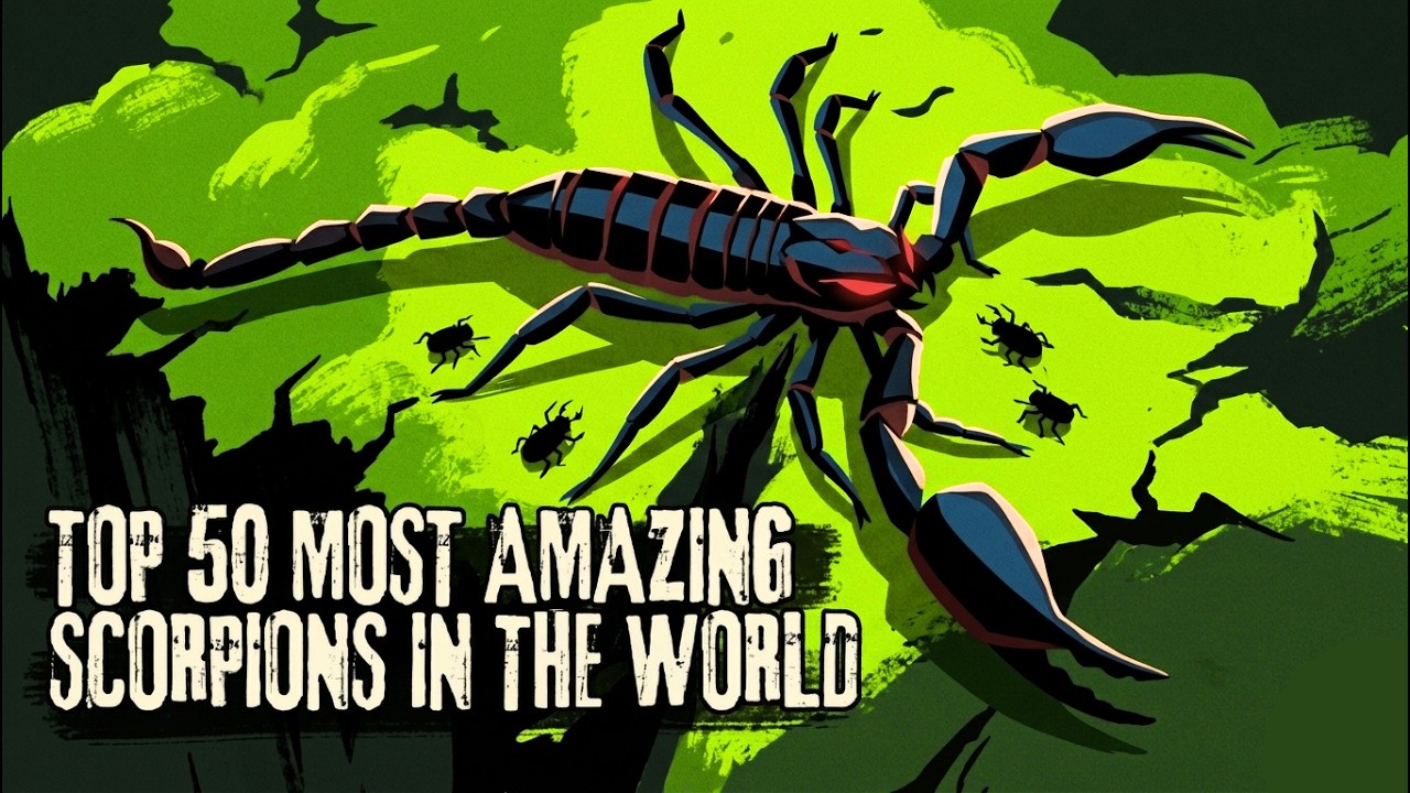 Meet 50 Types of Scorpions: Nature’s Most Fascinating Creatures! - YouTube