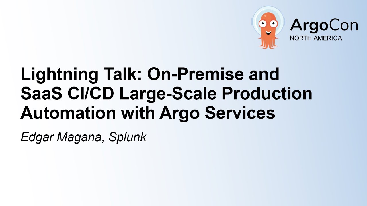Lightning Talk: On-Premise and SaaS CI/CD Large-Scale Production ...