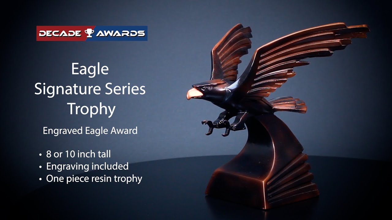 🦅 Eagle Signature Series Trophy – A Timeless Award of Honor ...