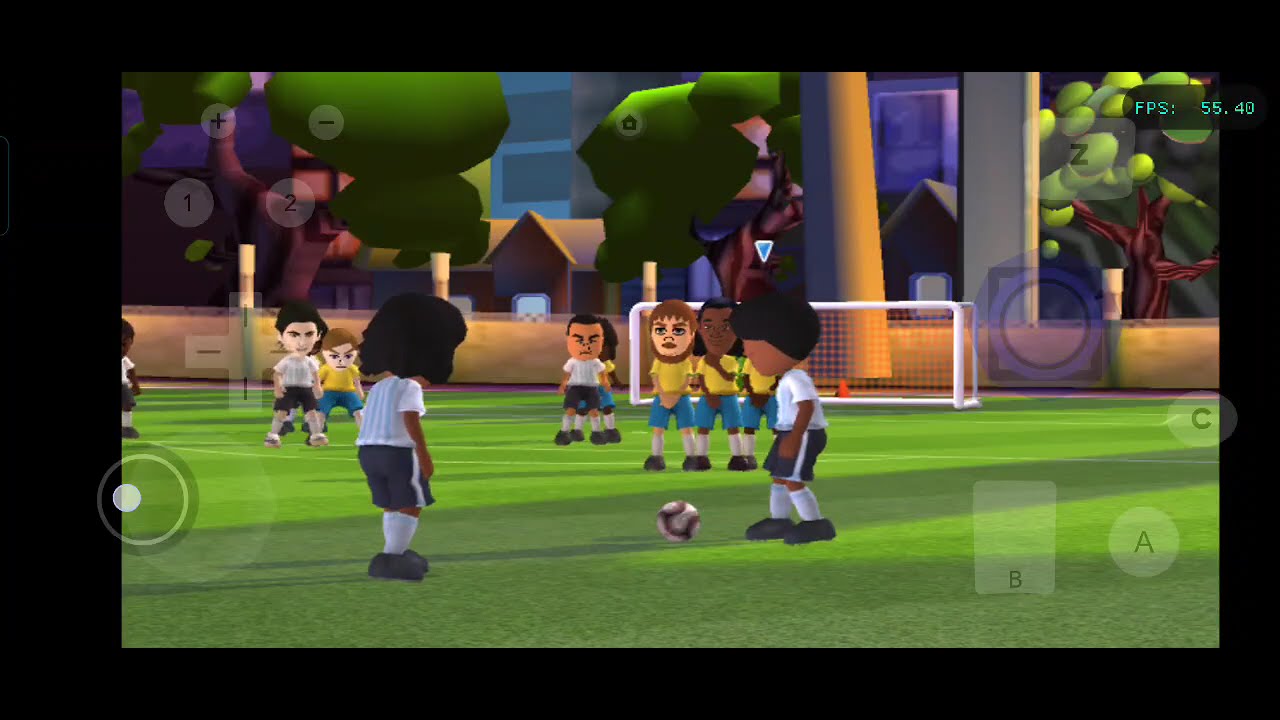 FIFA 09 ALL STAR WII GAMEPLAY ON ANDROID - YouTube