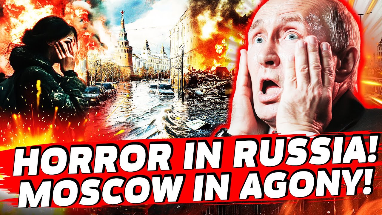 🔥SHOCK! MOSCOW SUBMERGED! HURRICANE TEARS HOUSES TO THE GROUND! CITY ON ...