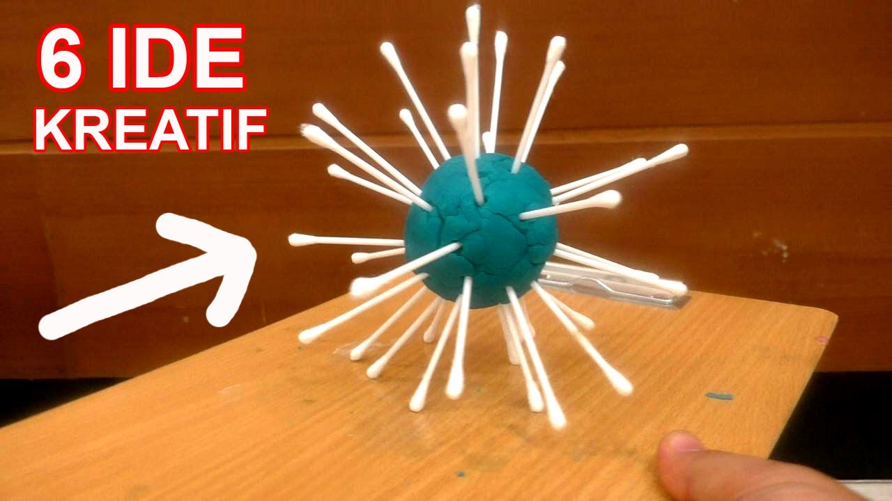 6 IDE KREATIF COTTON BUD (6 Q-TIP LIFE HACKS) - YouTube