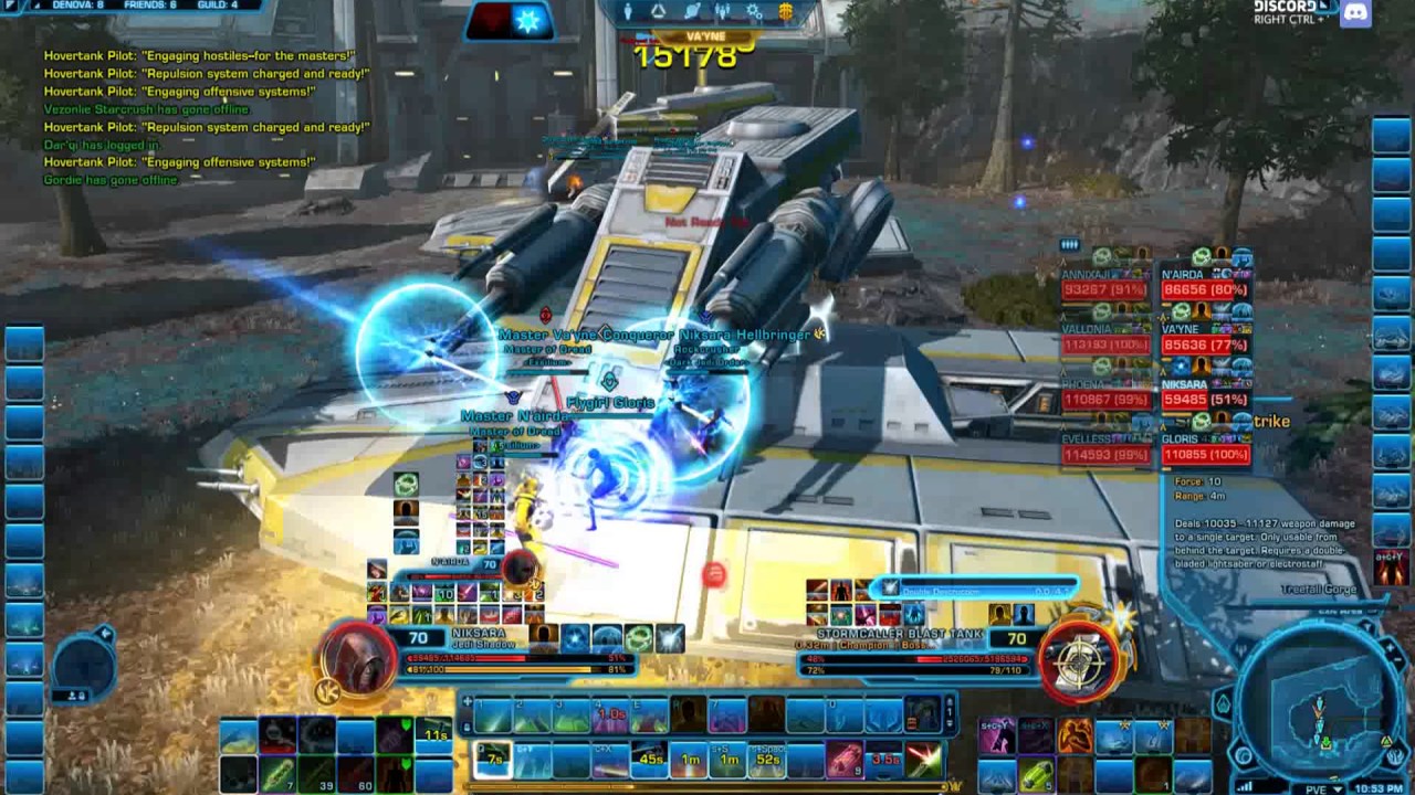 SWTOR EC HM Firebrand and Stormcaller 5.0 - YouTube