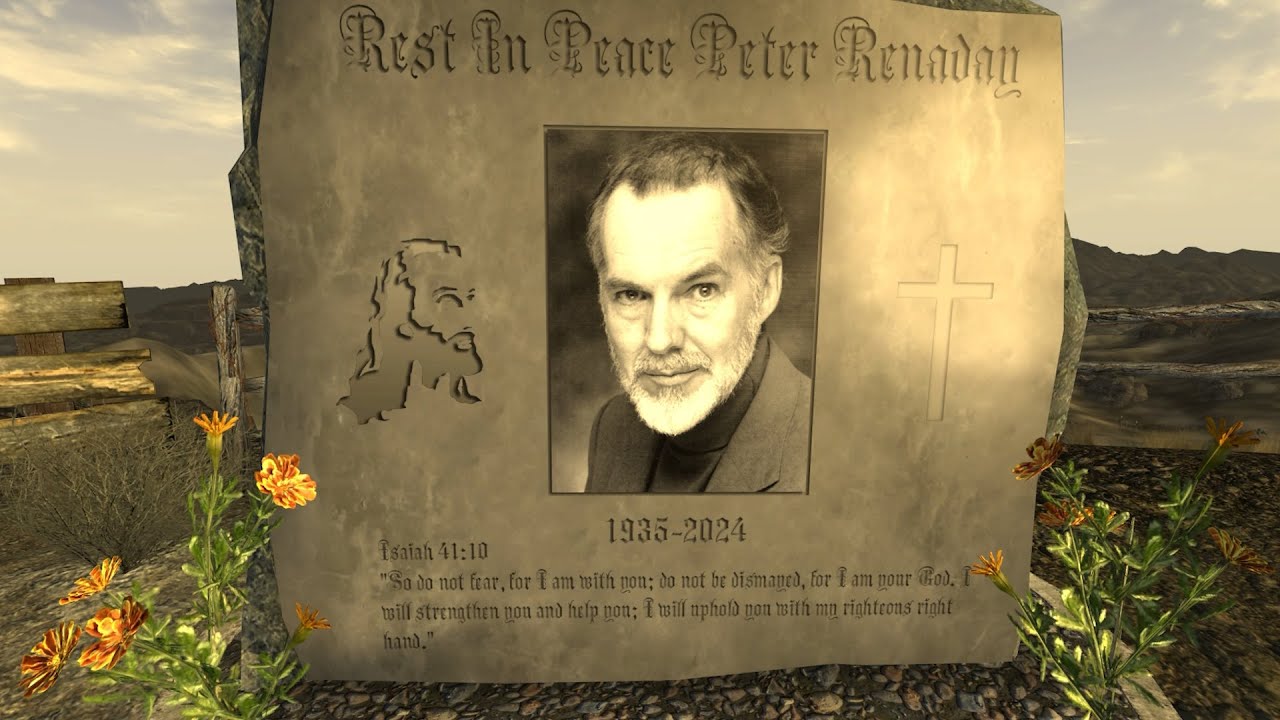 R.I.P Easy Pete / Peter Renaday Memorial in Fallout New Vegas - YouTube