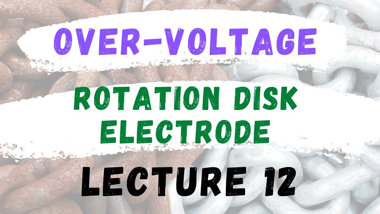 Lecture 12 Nernst Diffusion Layer | Rotating Disk Electrode ...