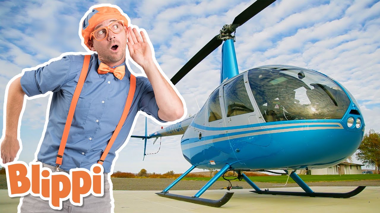 Blippi | Blippi Explores a Helicopter | Educational Videos for Toddlers ...
