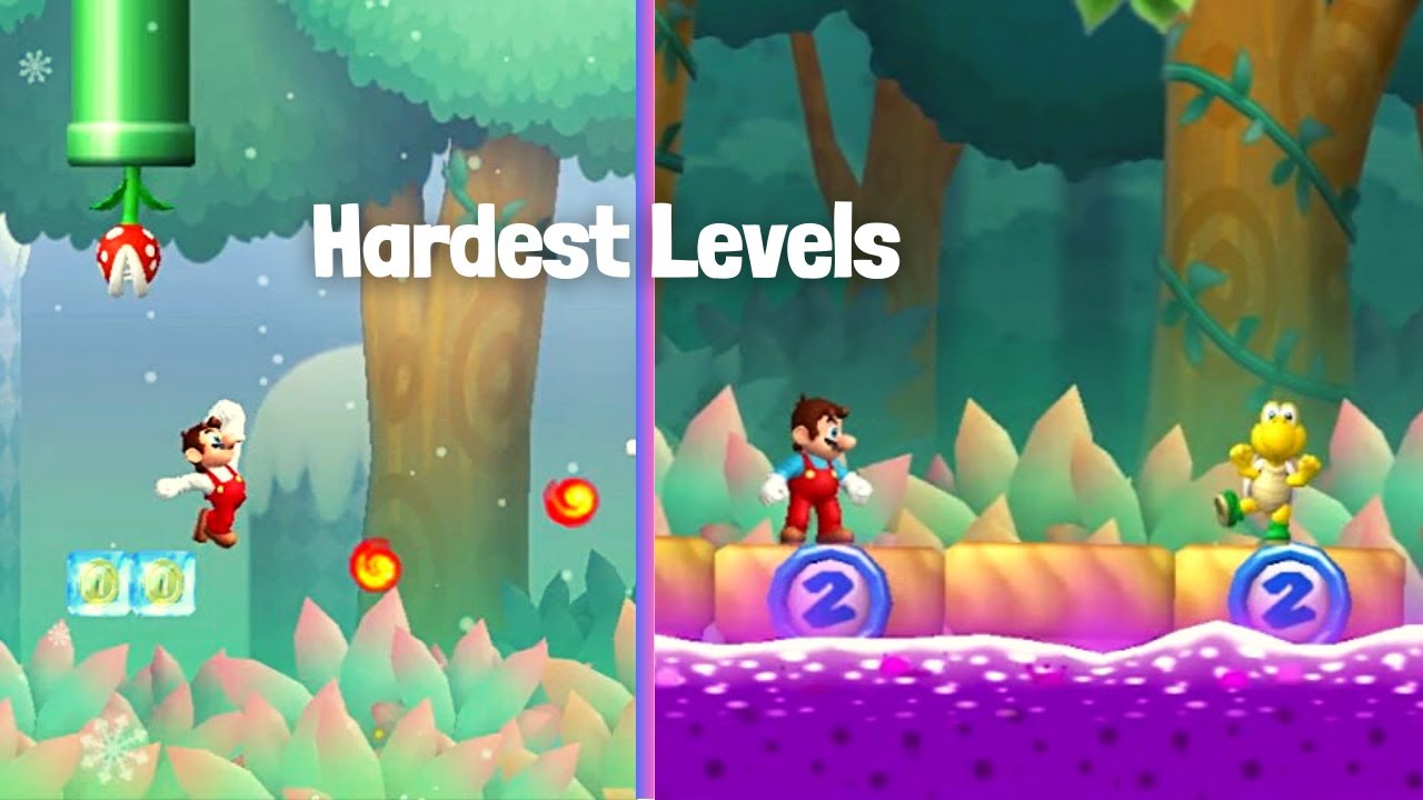 I Played The Hardest Level in Every New Super Mario Bros Wii World ...