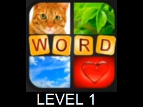 What's The Word , 4 pics 1 word answers level 1-16 - YouTube