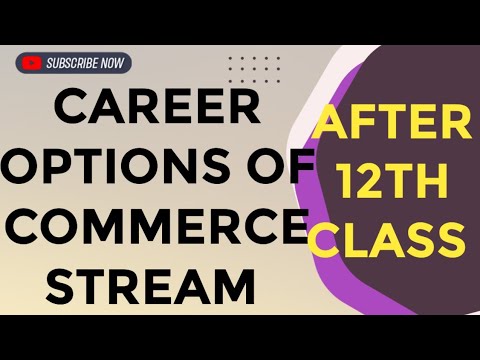 CAREER OPTIONS OF COMERCE STREAM | AFTER 12TH CLASS - YouTube