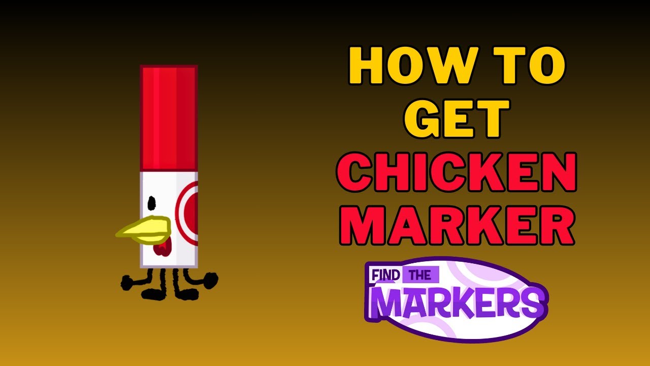 How To Get Chicken Marker in Find The Markers | Roblox - YouTube