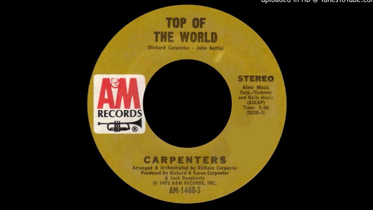 Top of the world carpenters, 45 - YouTube