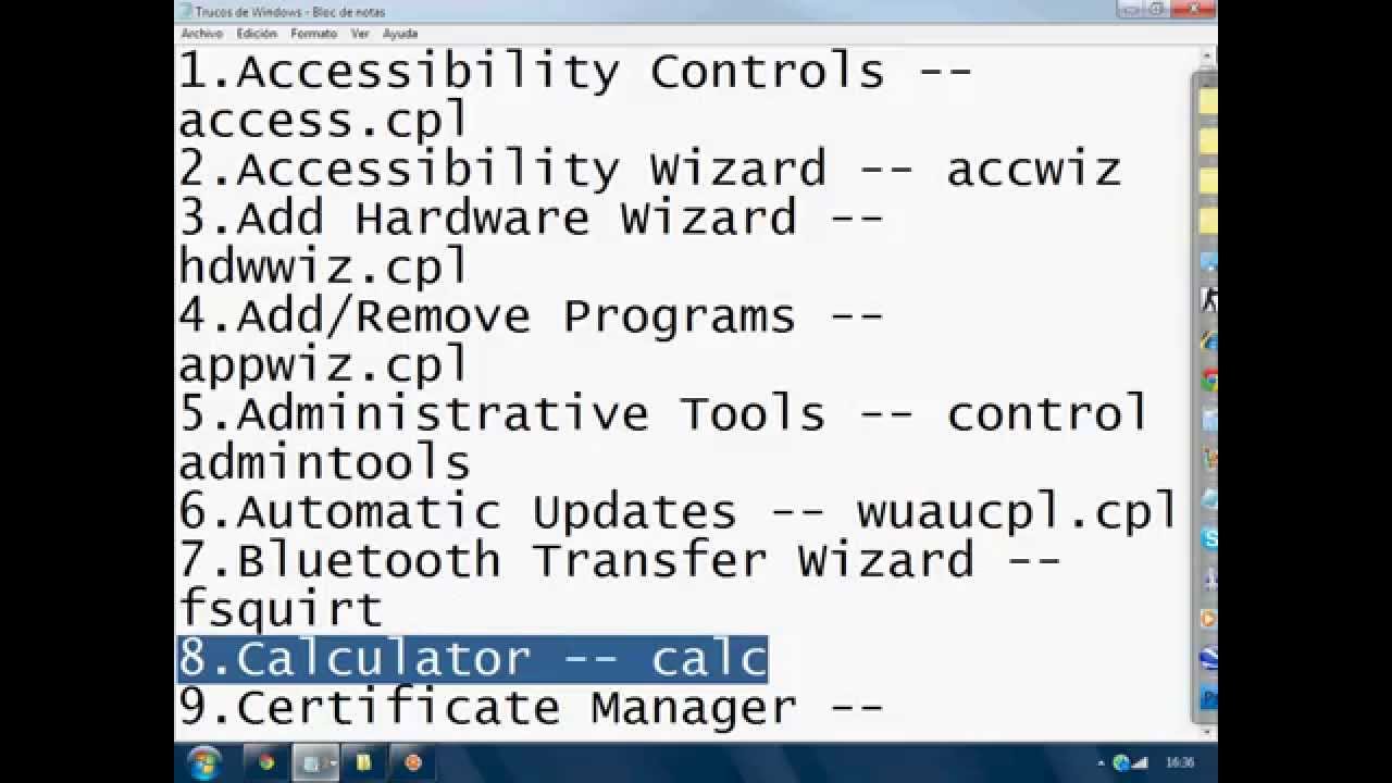 Codigos de Windows XP. - YouTube