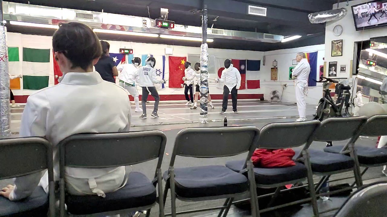 Devin. Week 2 Fencing - YouTube
