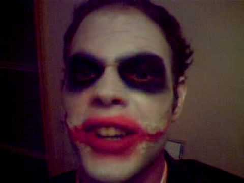My (albeit poor) Joker impersonation - YouTube