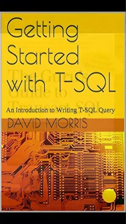 Best Books To Learn T-SQL - YouTube