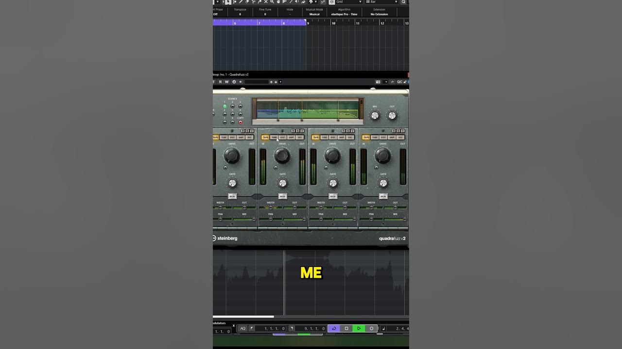 Examples of DISTORTION in different sounds! #cubasetutorial #youtubeshorts #shorts #cubase - YouTube