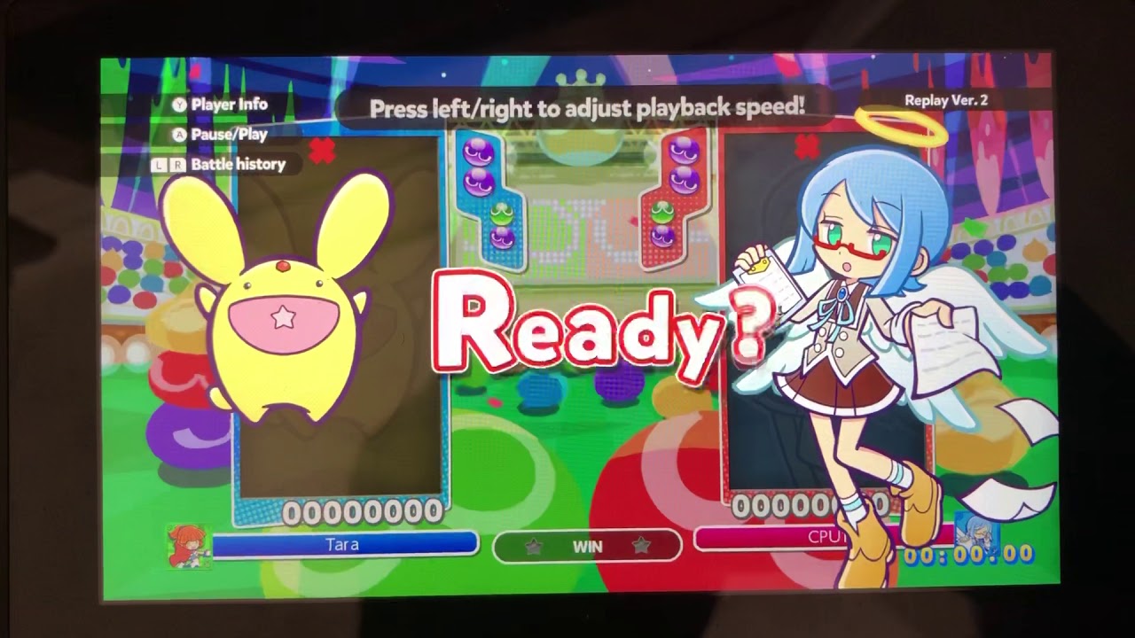 Puyo Puyo Champions - Carbuncle (me) vs Ciel (Puyo Puyo 2) - YouTube