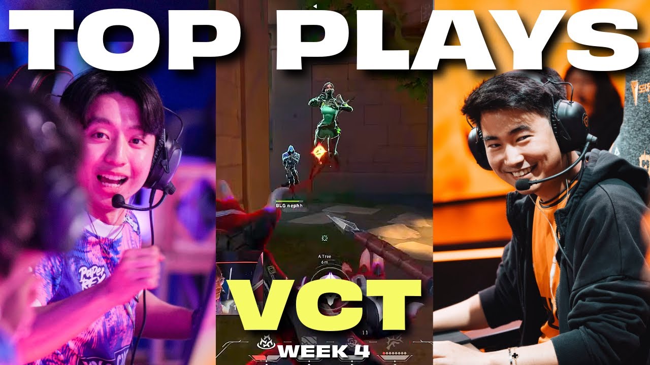 Top VCT Plays of week #4 VCT STAGE 2 - YouTube