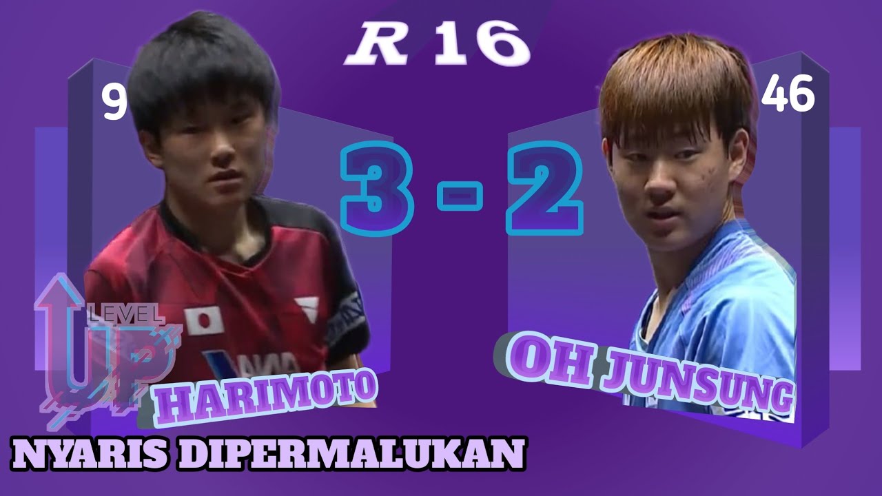RANGKING 9 DUNIA NYARIS DIPERMALUKAN OLEH RANGKING 46 DUNIA, OH JUNSUNG - YouTube