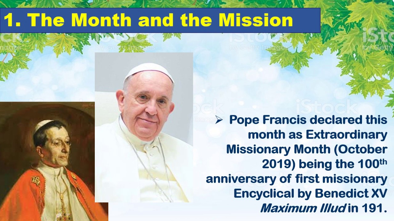7Things you need to know about Extraordinary Missionary Month October ...