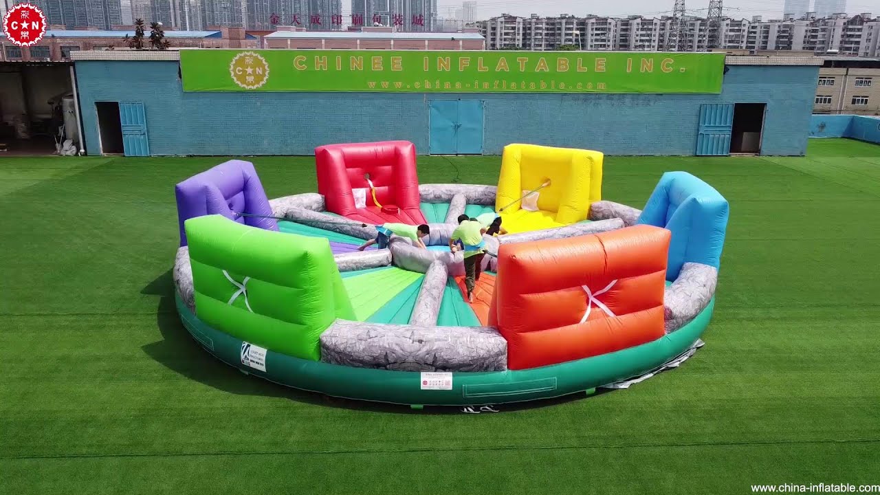 Hippo Chow Down Inflatable Game Hungry Hippo (6 person) Interactive ...