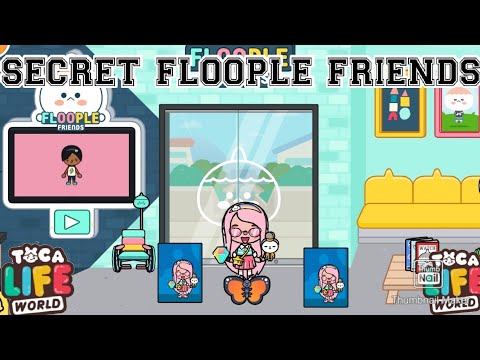 Secret Floople Friends In Toca Boca/Toca Life - YouTube