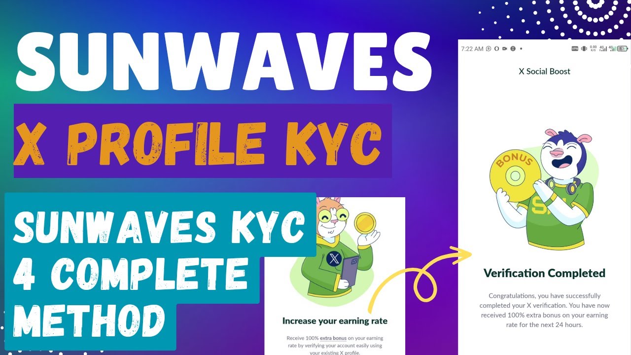 Sunwaves Kyc Verification | Sunwaves New KYC Kaisay Kray | Sunwaves Kyc 4 Complete Method - YouTube