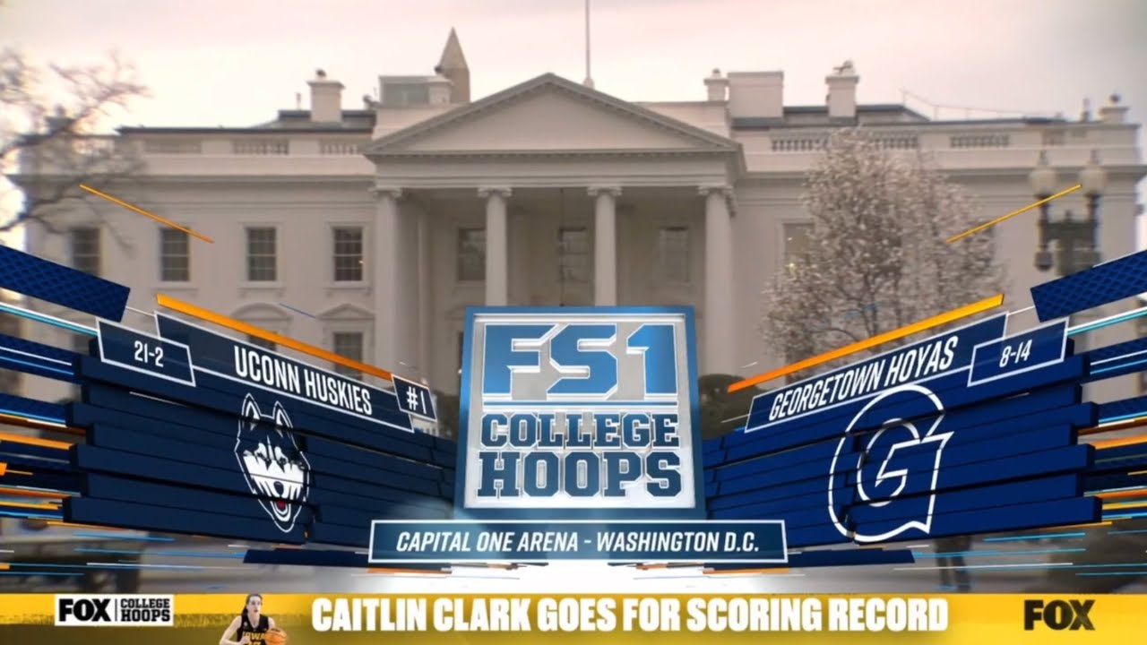 CBB on FS1 intro | 1 UConn @ Georgetown | 2/10/24 - YouTube