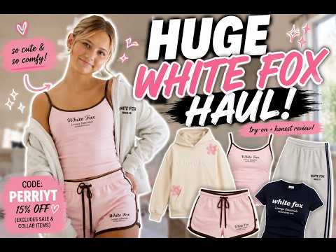 HUGE WHITE FOX TRY-ON HAUL! 🤍