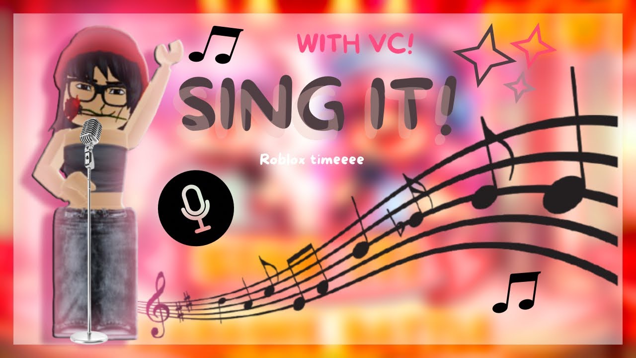 SINGING IN THE ROBLOX KARAOKE GAME SING IT! *funny moments* - YouTube