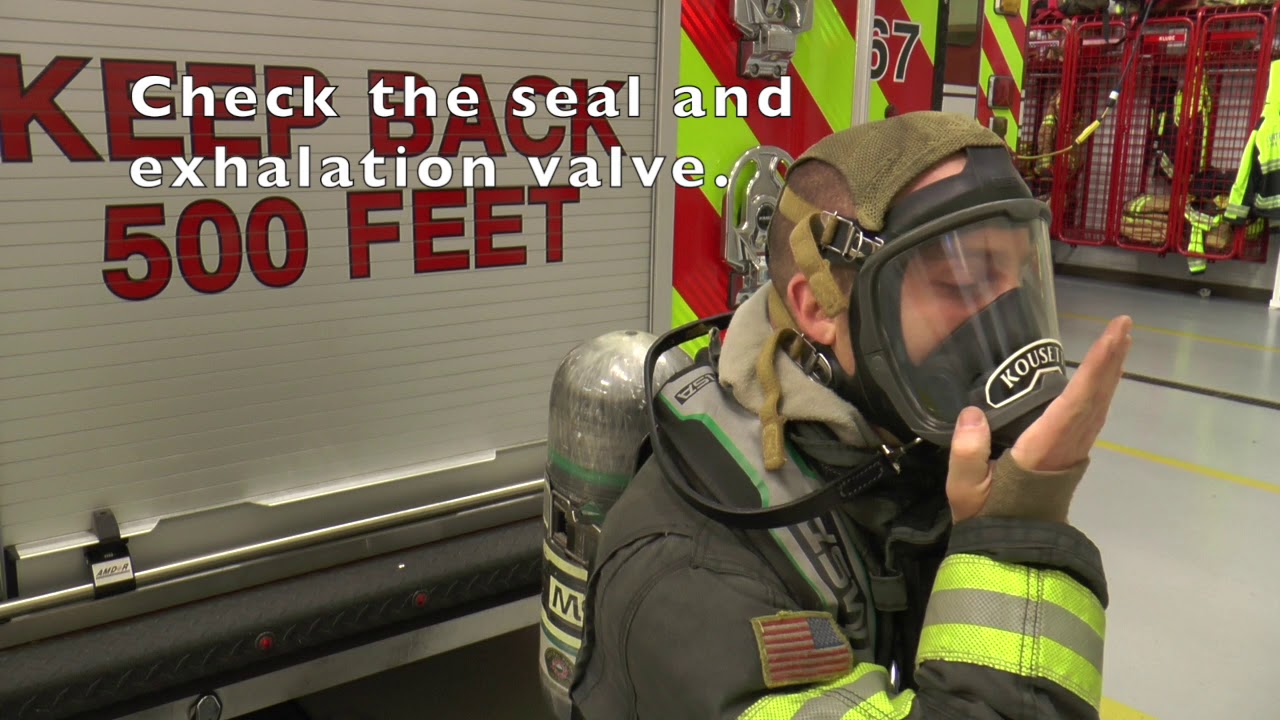 Task sheet 107 Don SCBA - YouTube