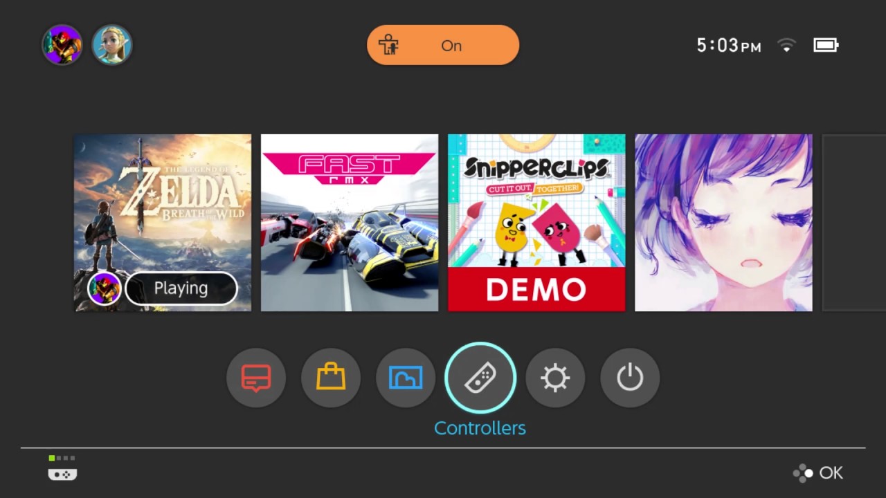 How to: Change Nintendo Switch Controllers - YouTube