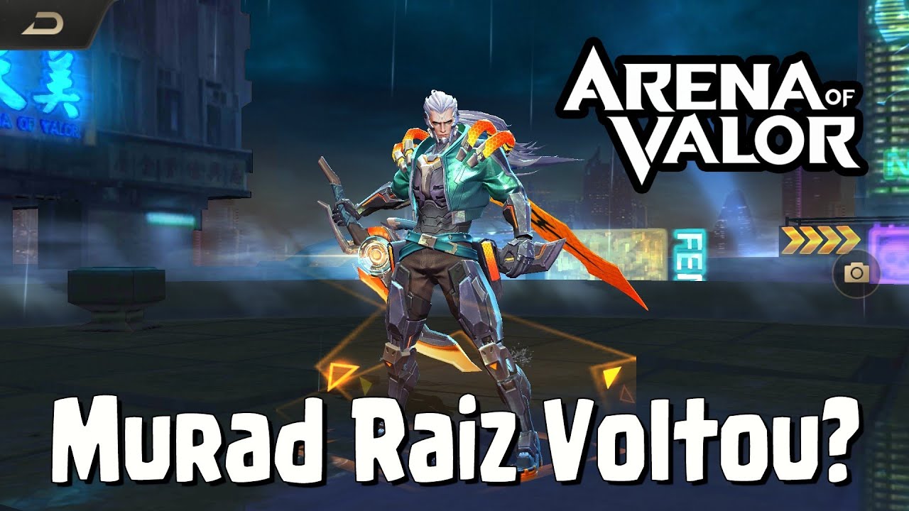 O BOM E VELHO MURAD RAIZ NO ARENA OF VALOR - YouTube
