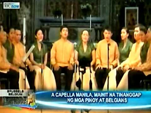 A Cappella Manila, TFC Balitang Europe, June 6, 2010 - YouTube