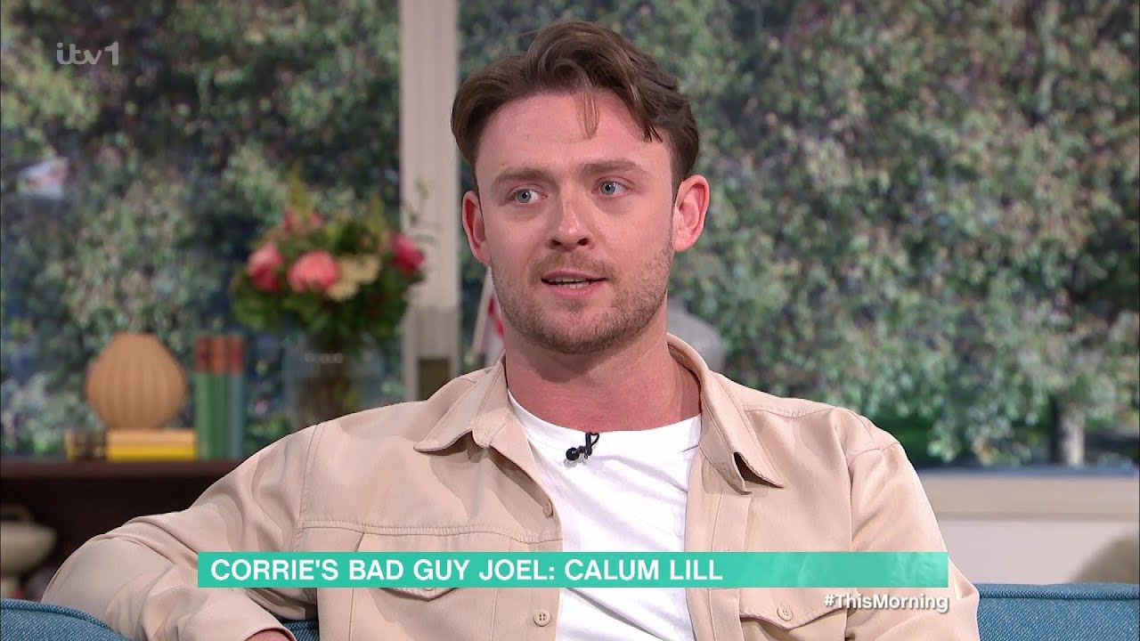 Calum Lill (Plays Joel Deering In Coronation Street) On This Morning ...