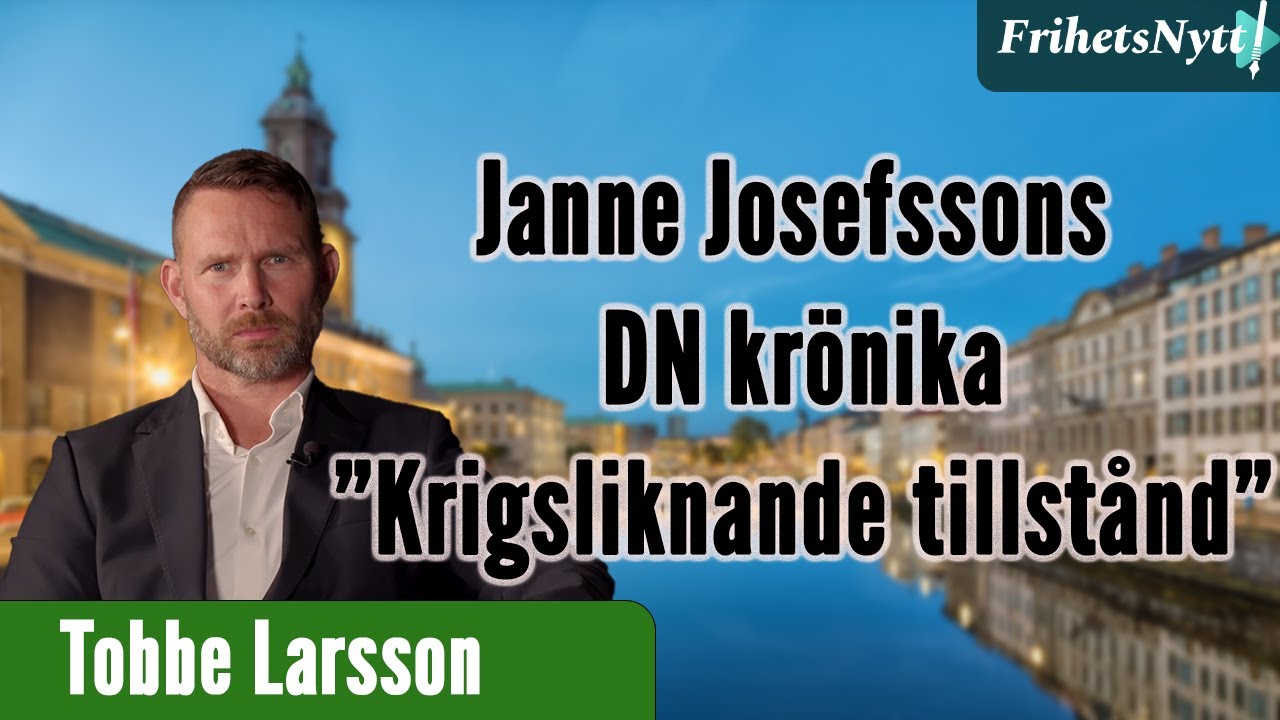 Djupdykningen - Janne Josefssons krönika i DN - YouTube